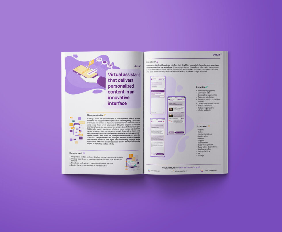 Virtual assistant that delivers personalized content in an innovative ...